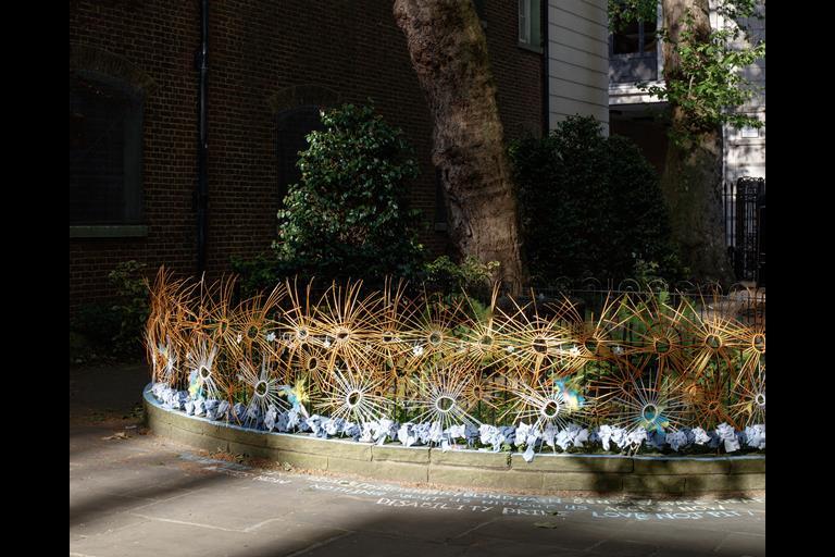 Installation at Postman’s Park explores accessibility in public spaces ...
